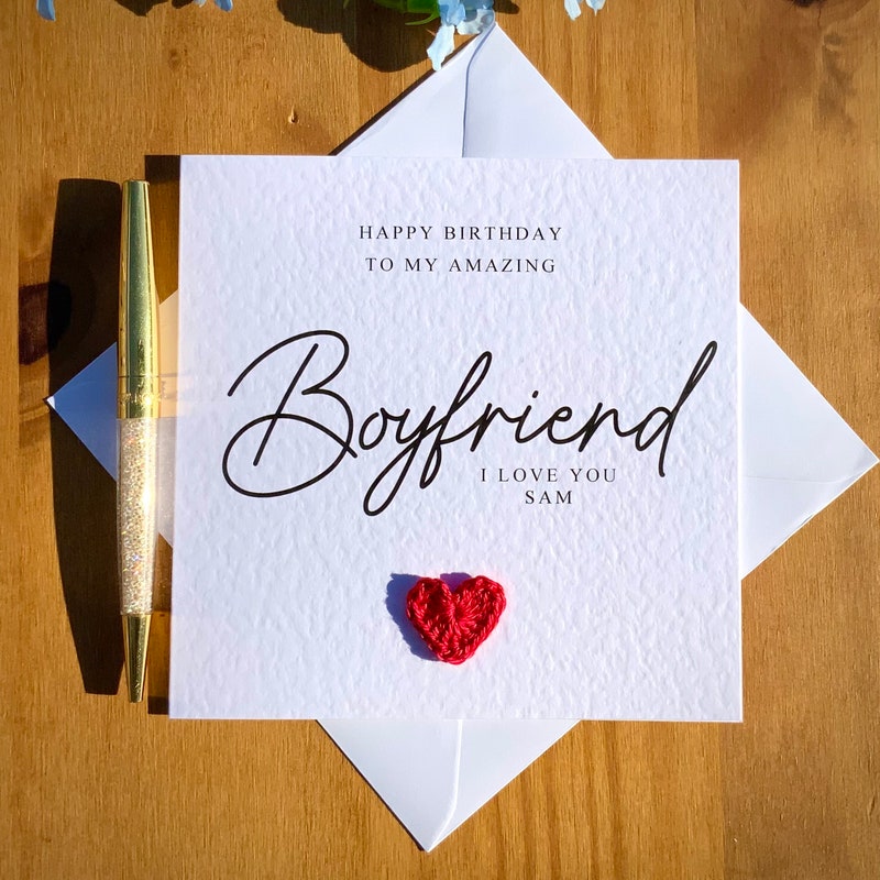 Card for Boyfriend - Etsy