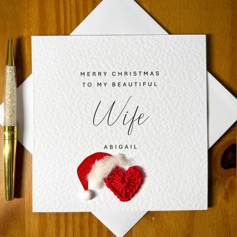 Happy Christmas Card - Etsy UK