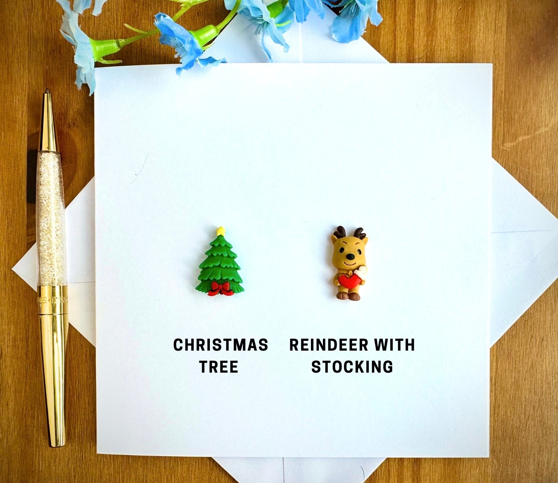Sentimental Christmas Card, Personalised Holiday Card for Loved One ...