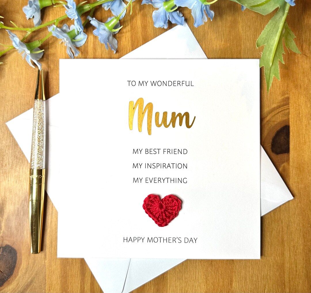 Mum Mother’s Day Card, Mam Card, Mom Card, Special Mother’s Day Card ...
