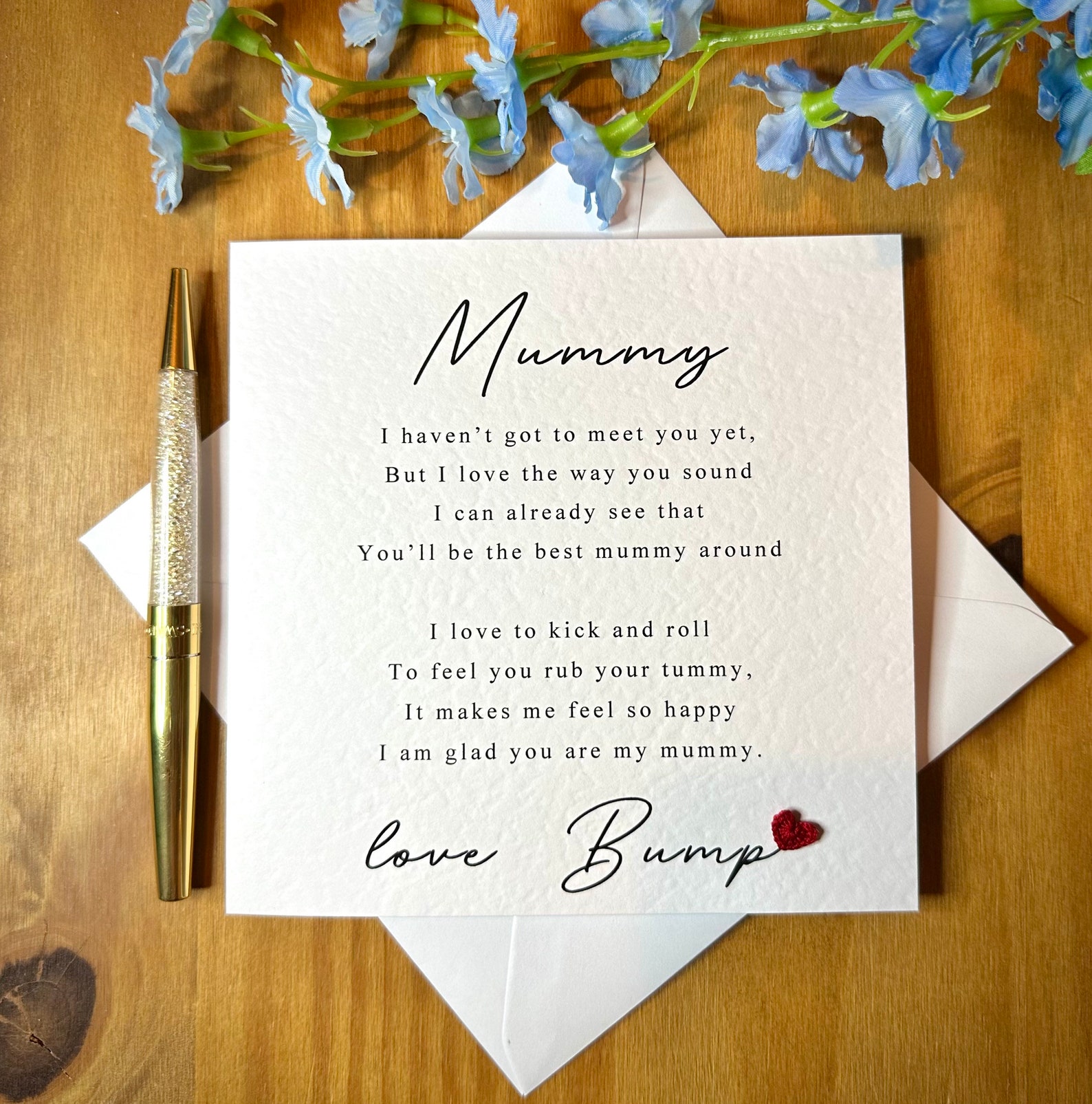 Mummy Card From the Bump, Mummy to Be Card, Card for Expectant Mum ...