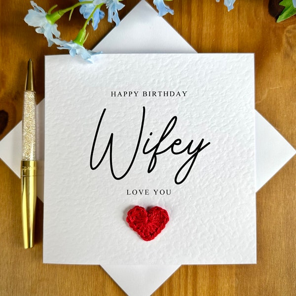 Card for Wife - Etsy