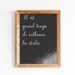 Il Est Grand Temps - French Quote Print - Etsy