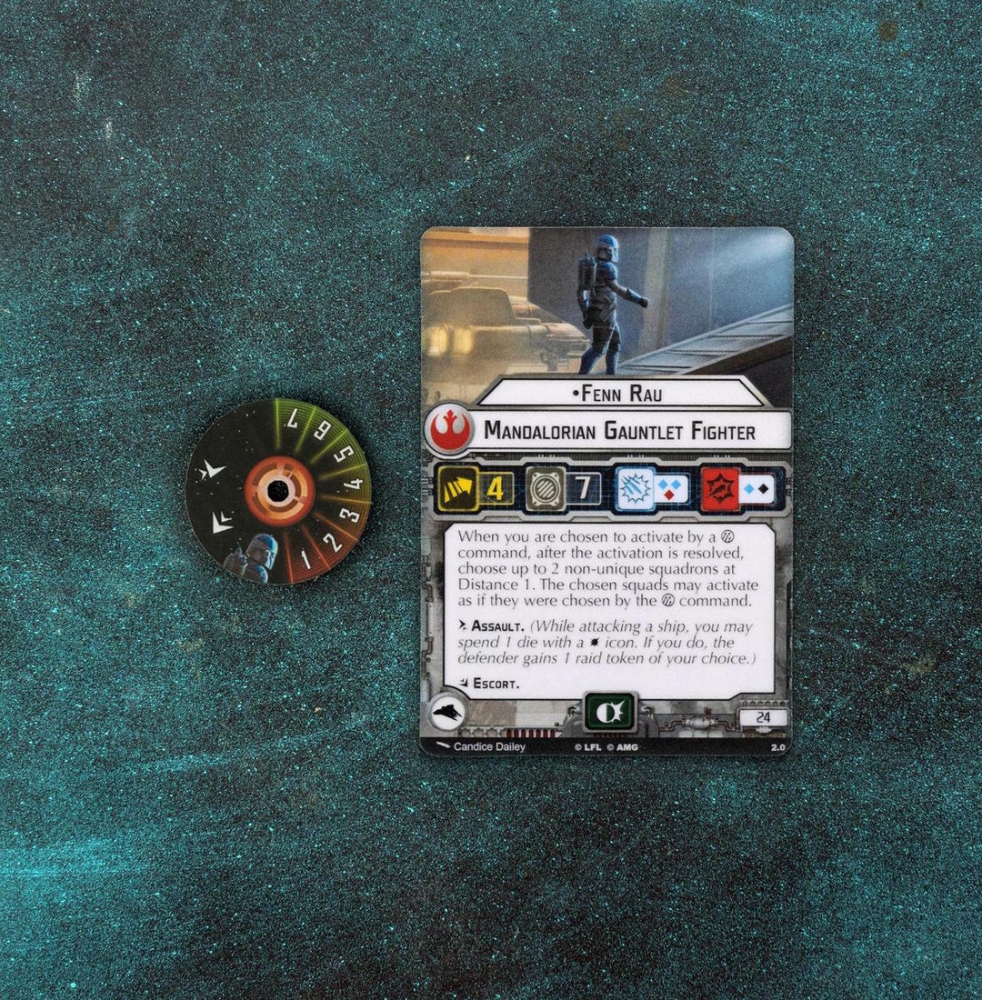 Fenn Rau (gauntlet) + Cardboard Disc [RR 2.1] - Etsy