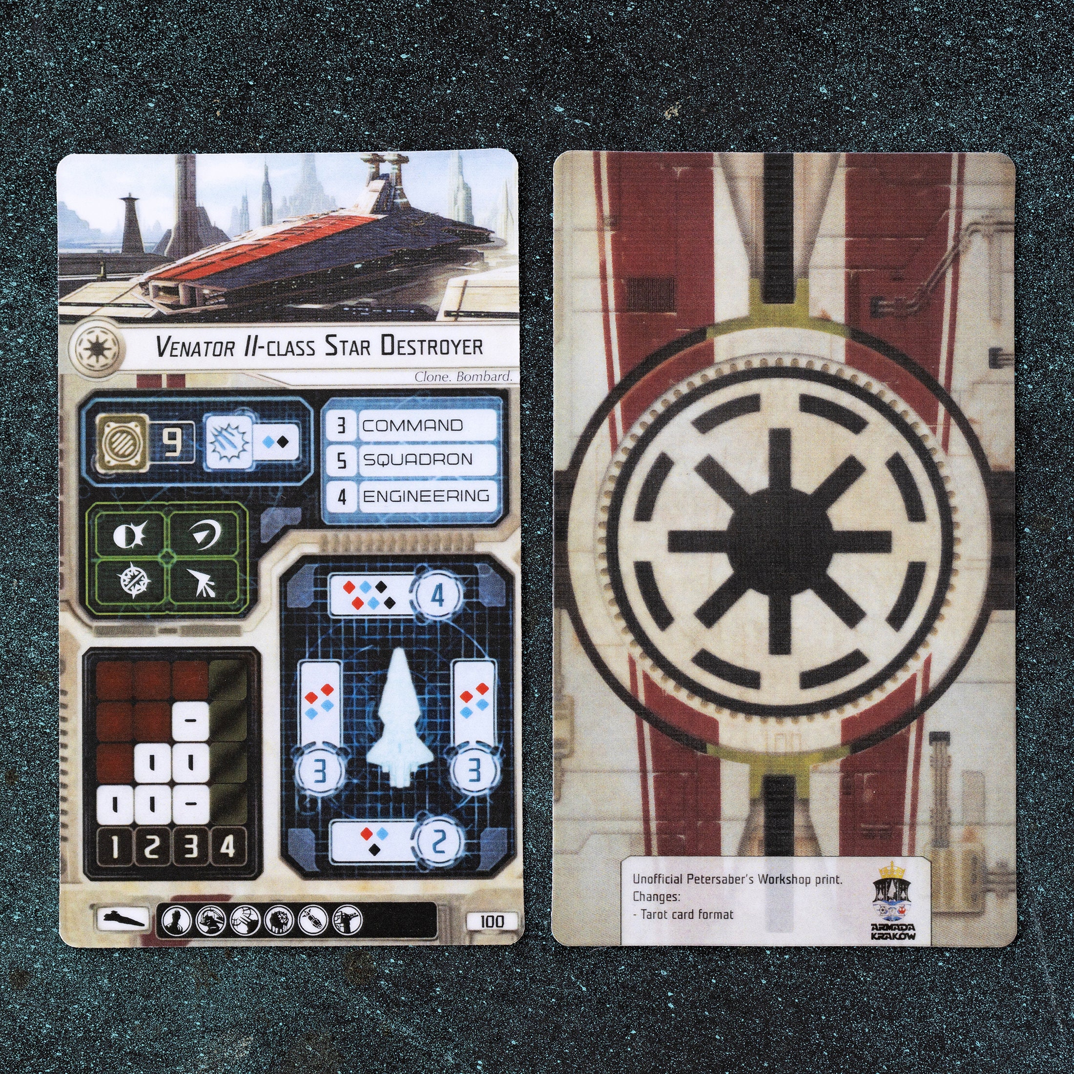 SWA: Clone Wars Venator Tarot Cards - Etsy