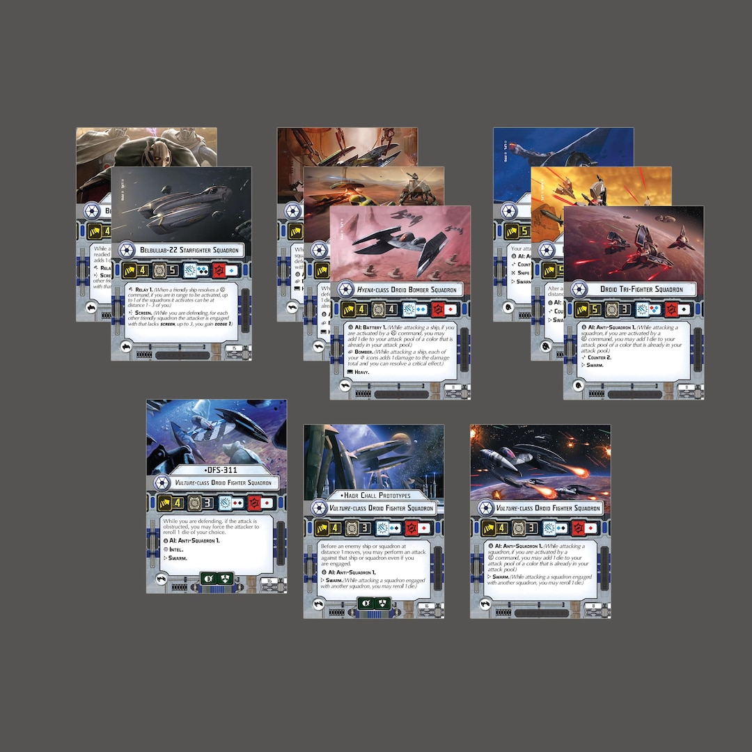 CIS Squadron Cards - Etsy