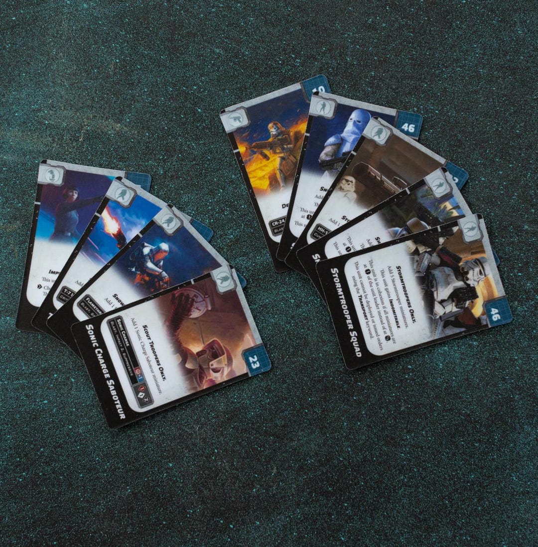 Imperial Upgrade Cards MINI 2.6 - Etsy