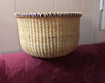 Basket hand made | Etsy