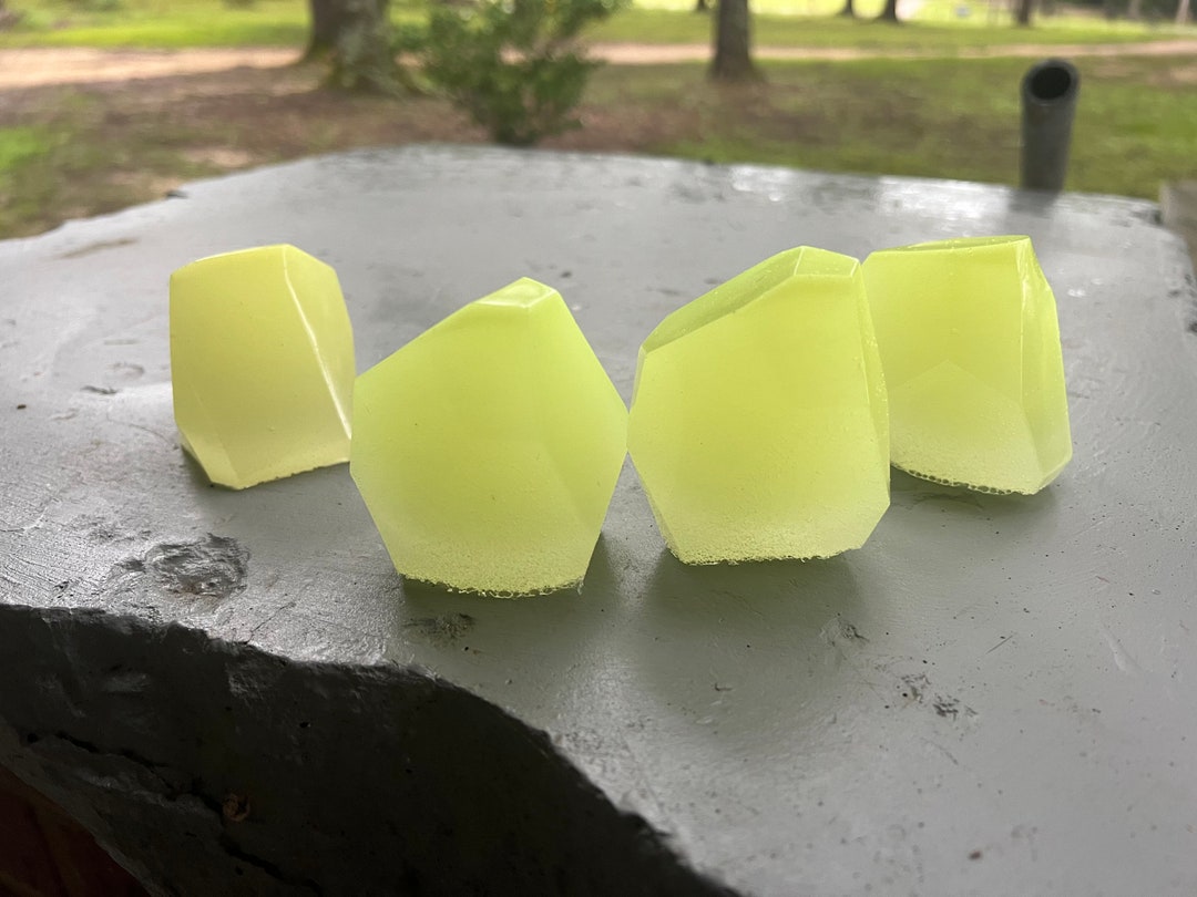 Kryptonite Epoxy Rocks - Etsy