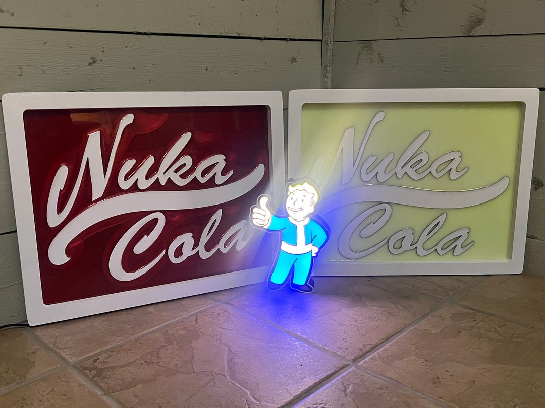 Fallout Nuka Cola Wall Art - Etsy
