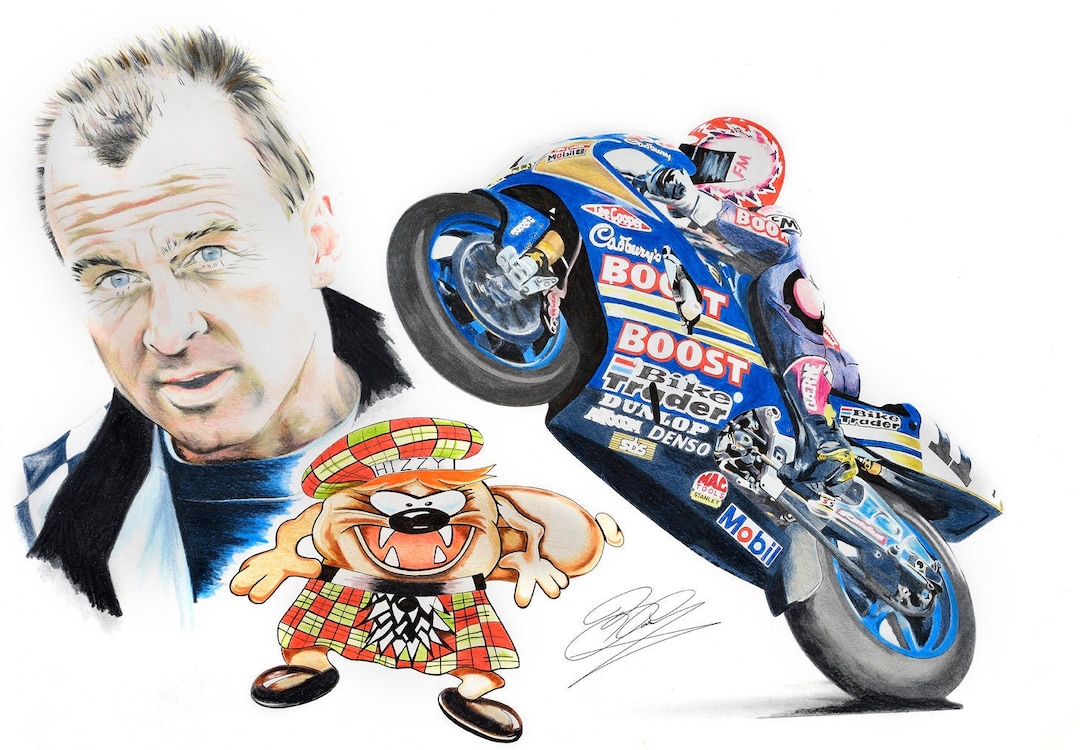 Steve Hislop the Flying Haggis a Tribute Montage 11/01/1962 to 30/07 ...