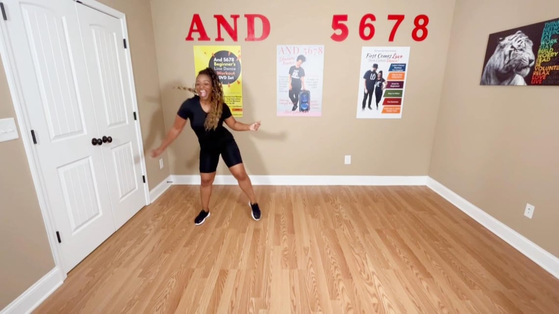 And 5678: Let's Line Dance Beginner's Workout DVD Video (learn How to ...