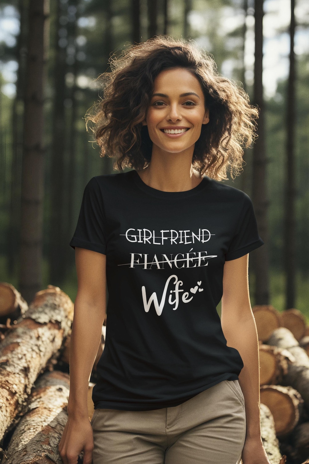 From Girlfriend to Wife T-shirt: Relationship Status Upgrade Tee - Etsy