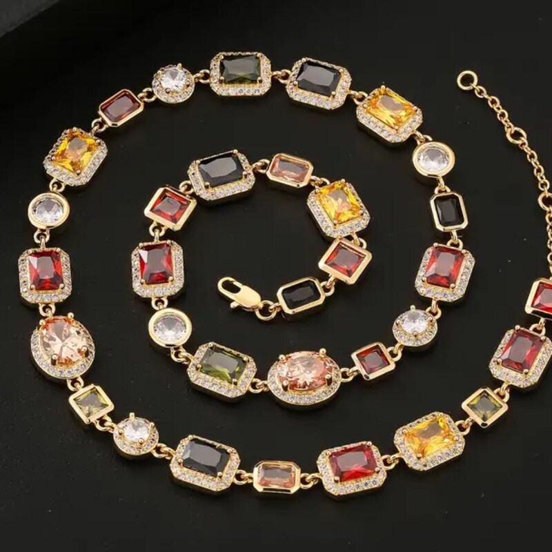 Gemstone Chain - Etsy