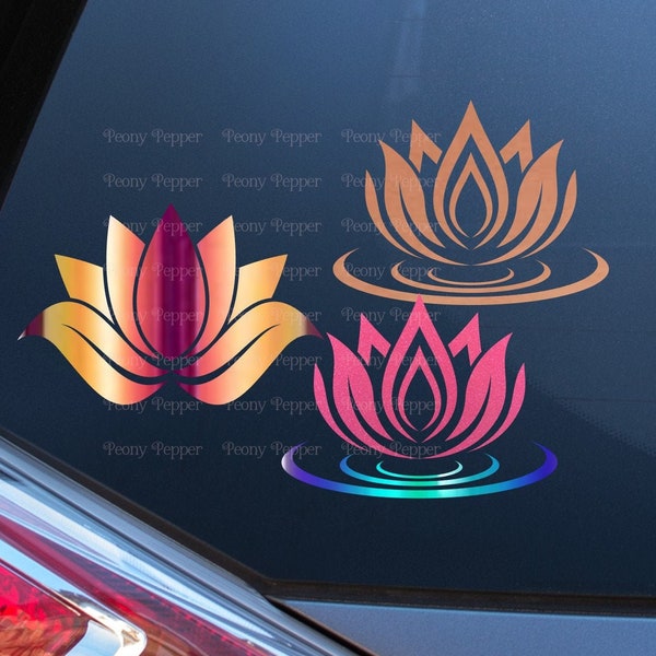 Flower Decals - Etsy