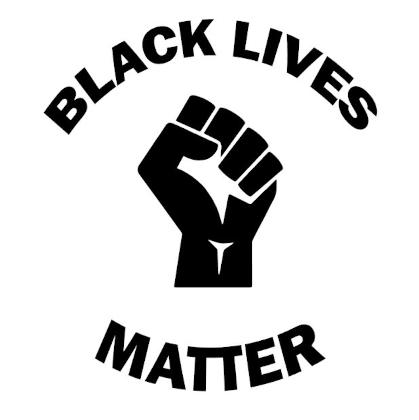 Black Lives Matter Decals BLM Vinyl Decals - Etsy