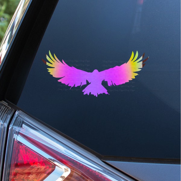 Raven Decal for Car - Etsy