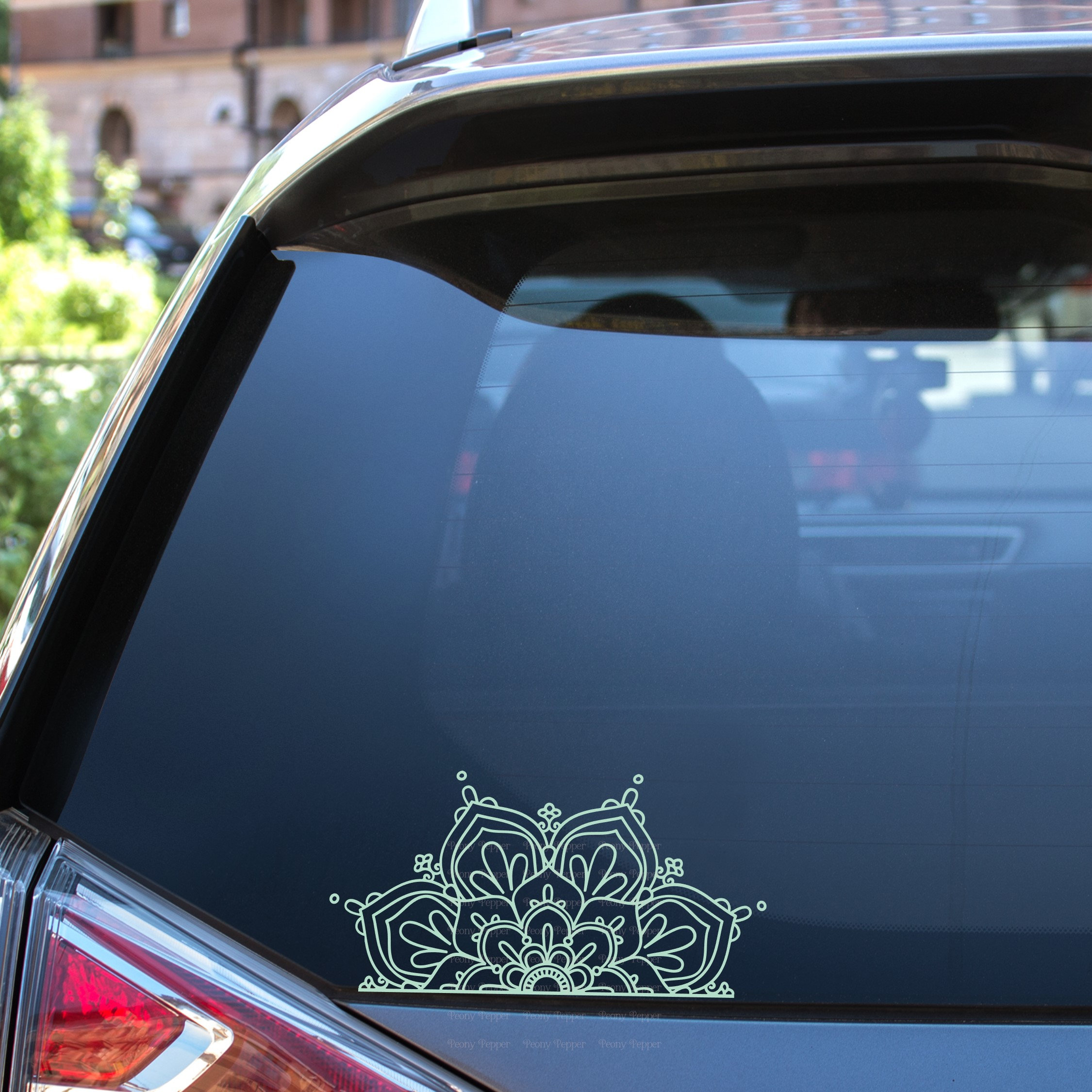 Mandala 2 Car Decal Vinyl Decal - Etsy