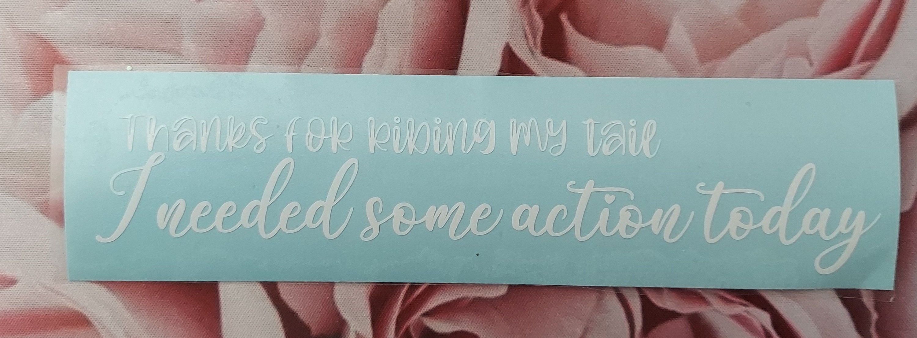 Ride My Tail Decals Funny Car Decals Car Sticker | Etsy