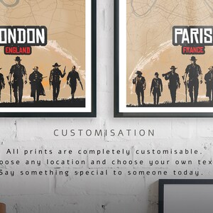 RDR2 Style Custom Map Prints, City Map, Video Game Map Wall Hanging ...