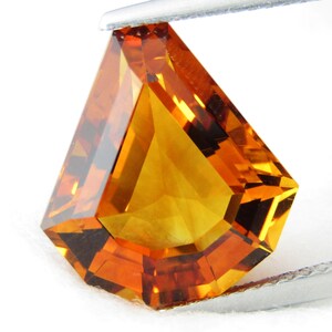 15.90cts Natural Gorgeous Nice Heart Shape Precision Cut Citrine Loose ...