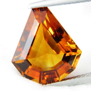 15.90cts Natural Gorgeous Nice Heart Shape Precision Cut Citrine Loose ...