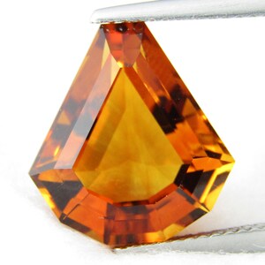15.90cts Natural Gorgeous Nice Heart Shape Precision Cut Citrine Loose ...
