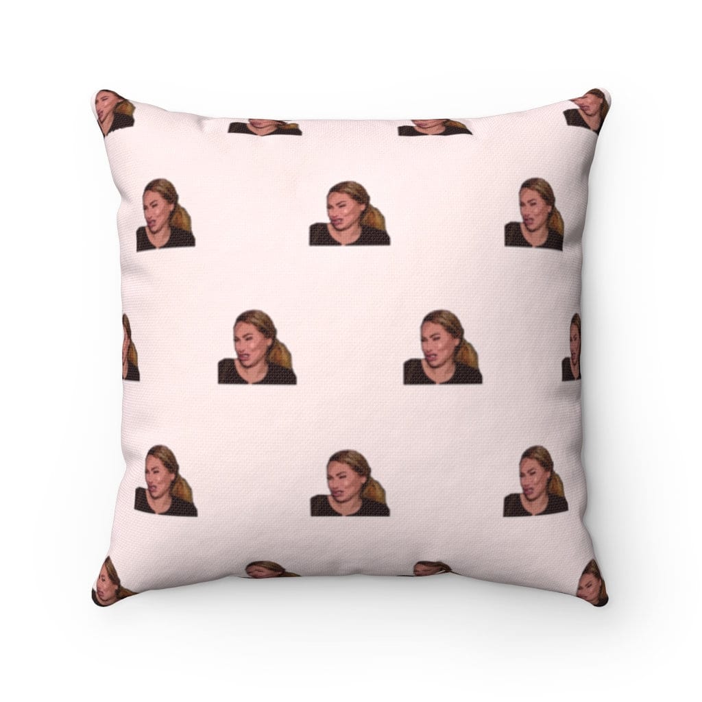 90 Day Fiance Darcey Crying All Over Print Spun Polyester Square Pillow ...