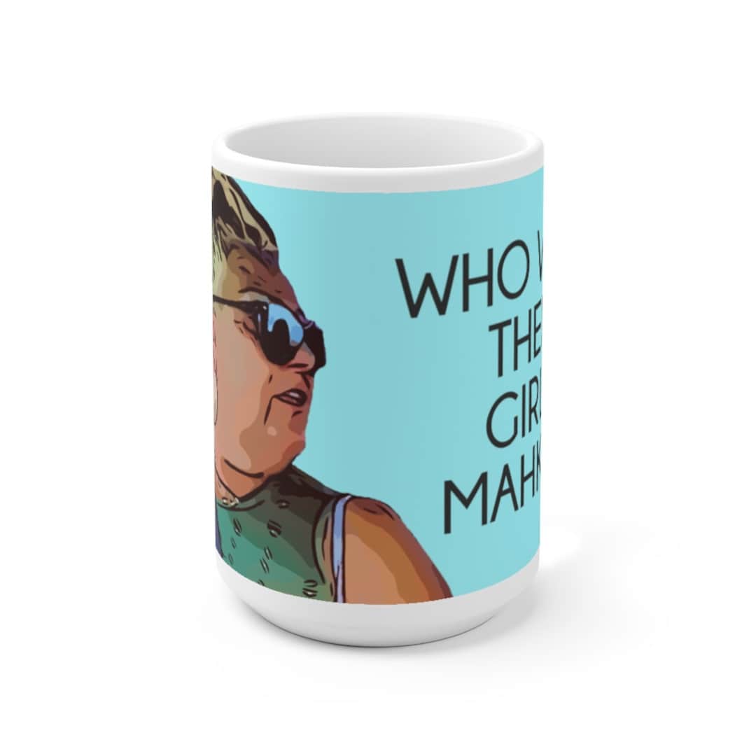 Angela mit Frauen Becher 15oz - Etsy.de