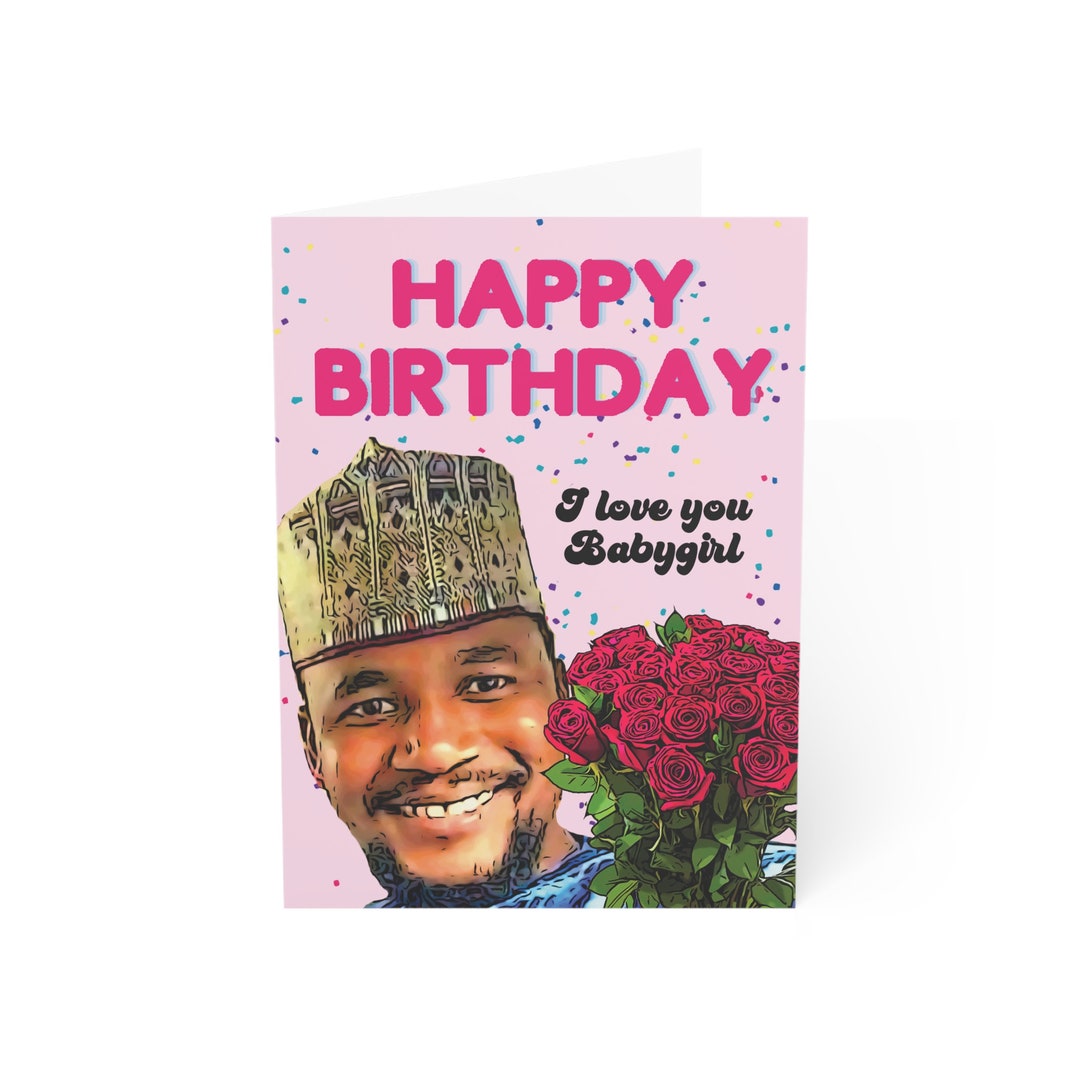 Usman Happy Birthday Babygirl 90 Day Fiance Birthday Card - Etsy