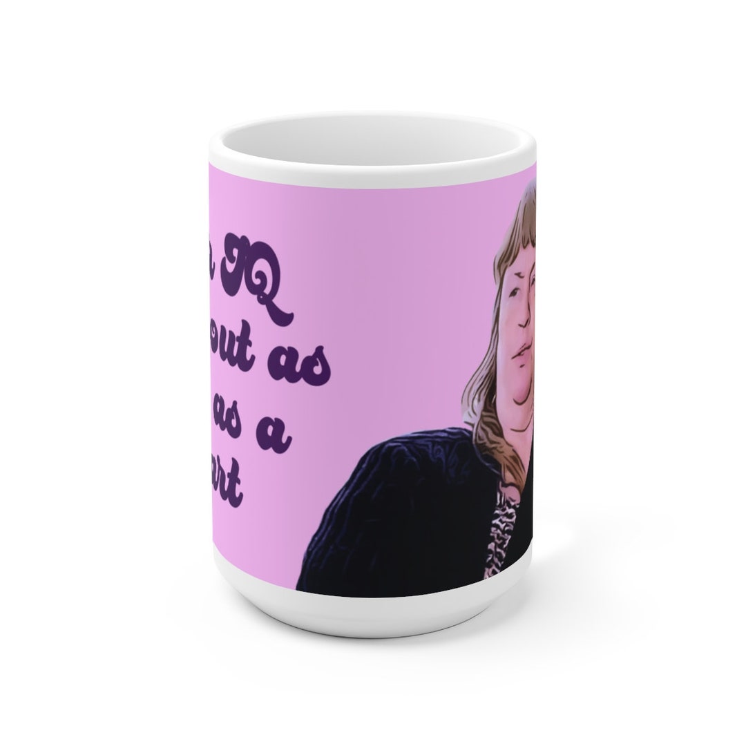 Trish Her IQ is About as Big as A Fart Ceramic Mug 15oz - Etsy