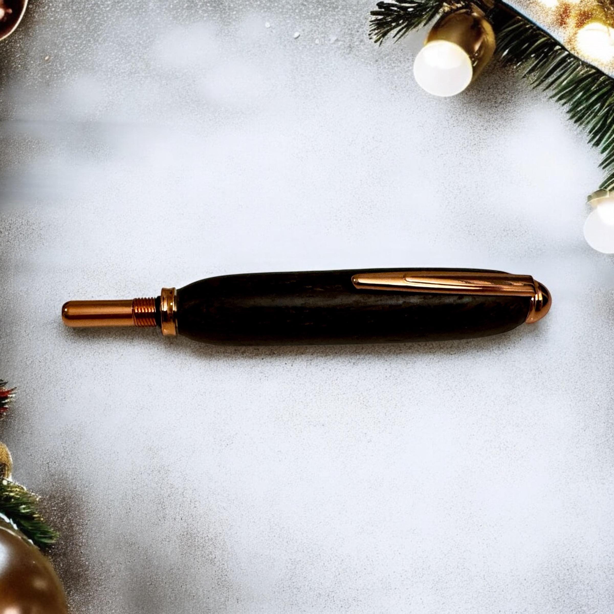 Seam ripper rose gold with a wenge hardwood handle - Cariad Wood Craft