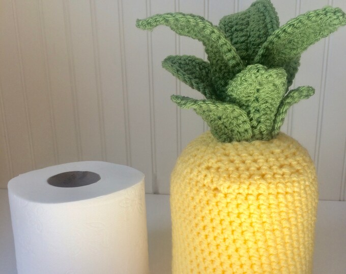 Pineapple Toilet Paper Cover Bathroom Decor Tropical Decor | Etsy