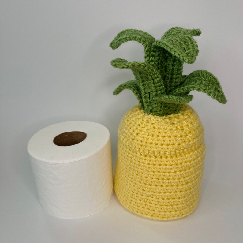 Pineapple Toilet Paper Cover Bathroom Decor Tropical Decor - Etsy