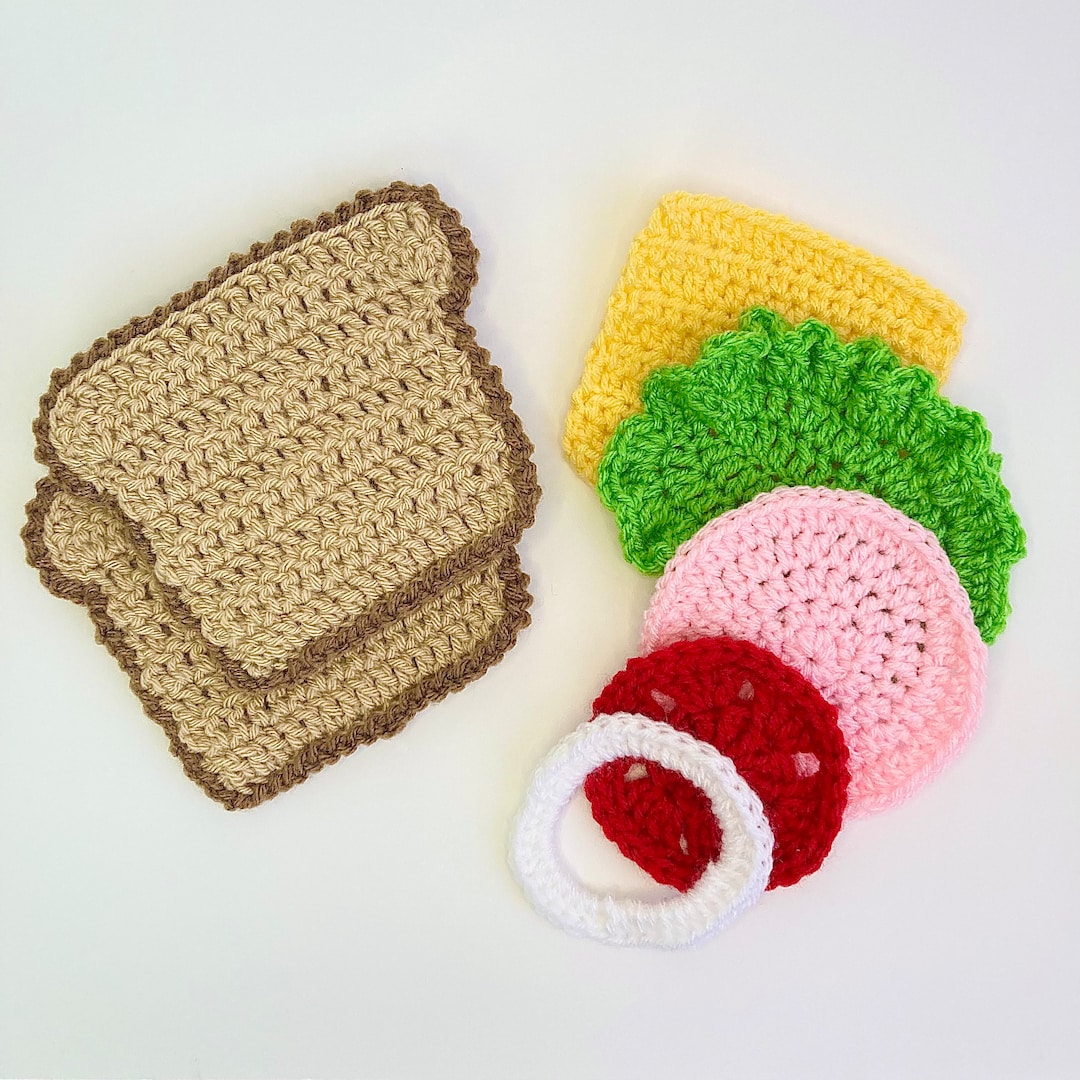 PATTERN for Sandwich Toy - Crochet Sandwich - Etsy