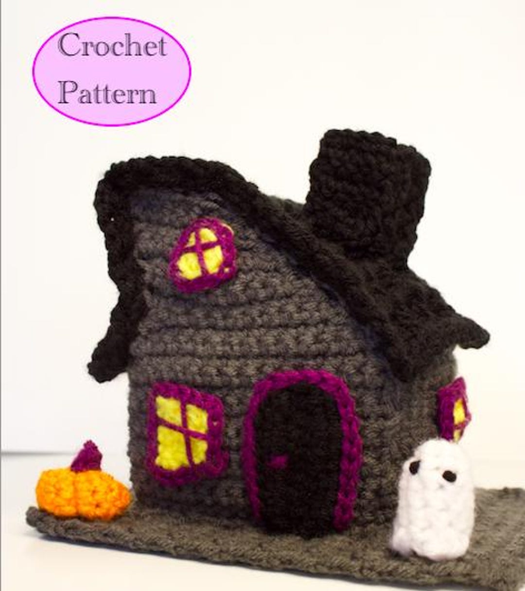 Haunted House - Crochet Pattern - Etsy