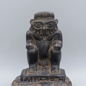 Unique Statue of God Bes the Dwarf, Protector of Households Stone Made ...