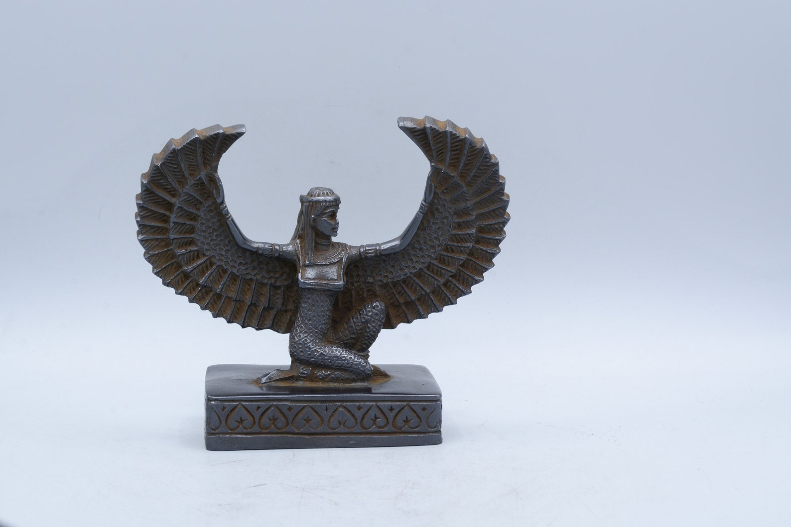 Egyptian Goddess Isis Wings of Protection Black 2 Size Made in Egypt - Etsy