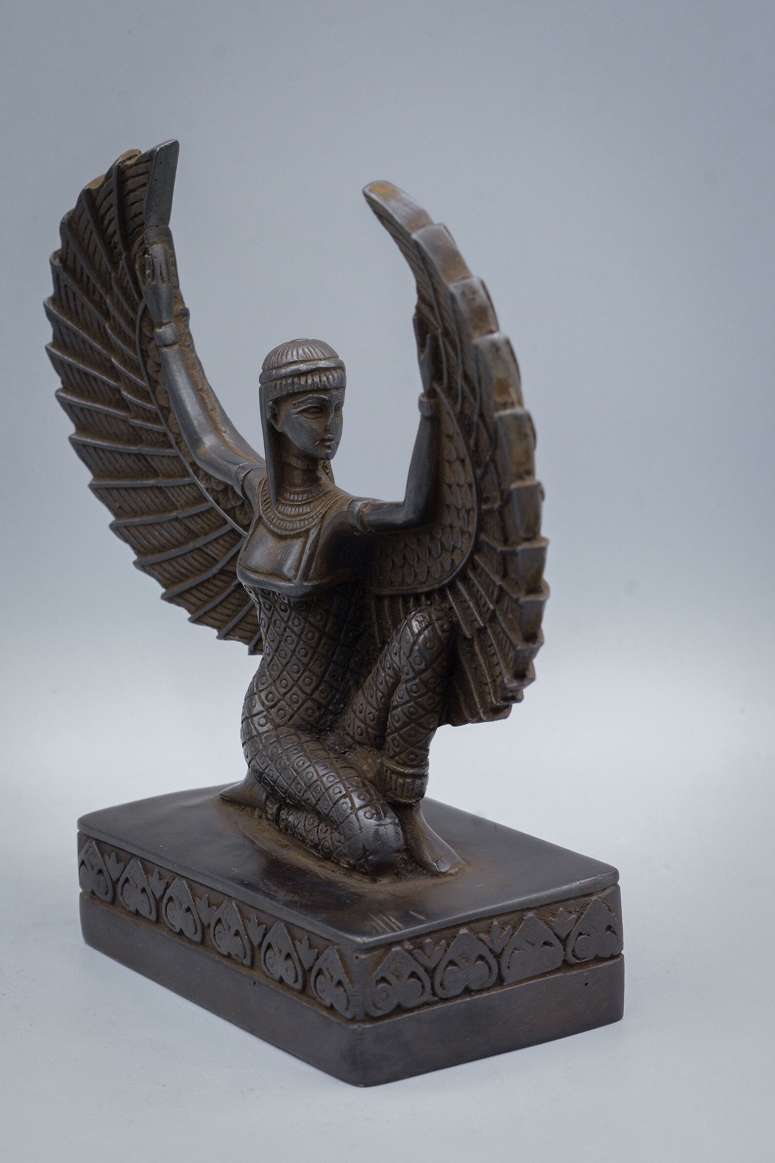 Egyptian Goddess Isis Wings of Protection Black 2 Size Made in Egypt - Etsy