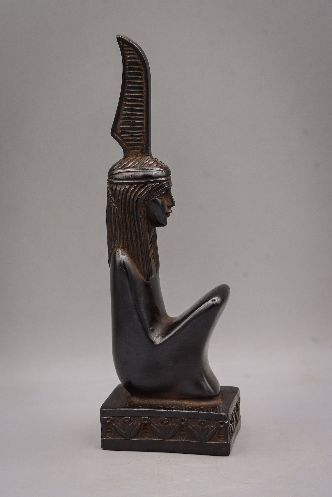 Statue Maat Goddess of Balance and Truth Black Figurine - Etsy