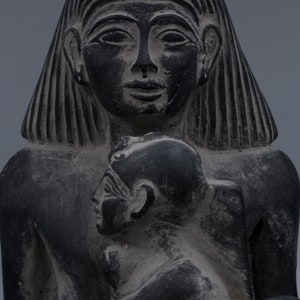 Unique Egyptian Antique Art Statue Senenmut With Princess Neferure ...