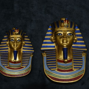 Unique Ancient Egyptian King Tutankhamun Mask Hand Painted 2 Size ...