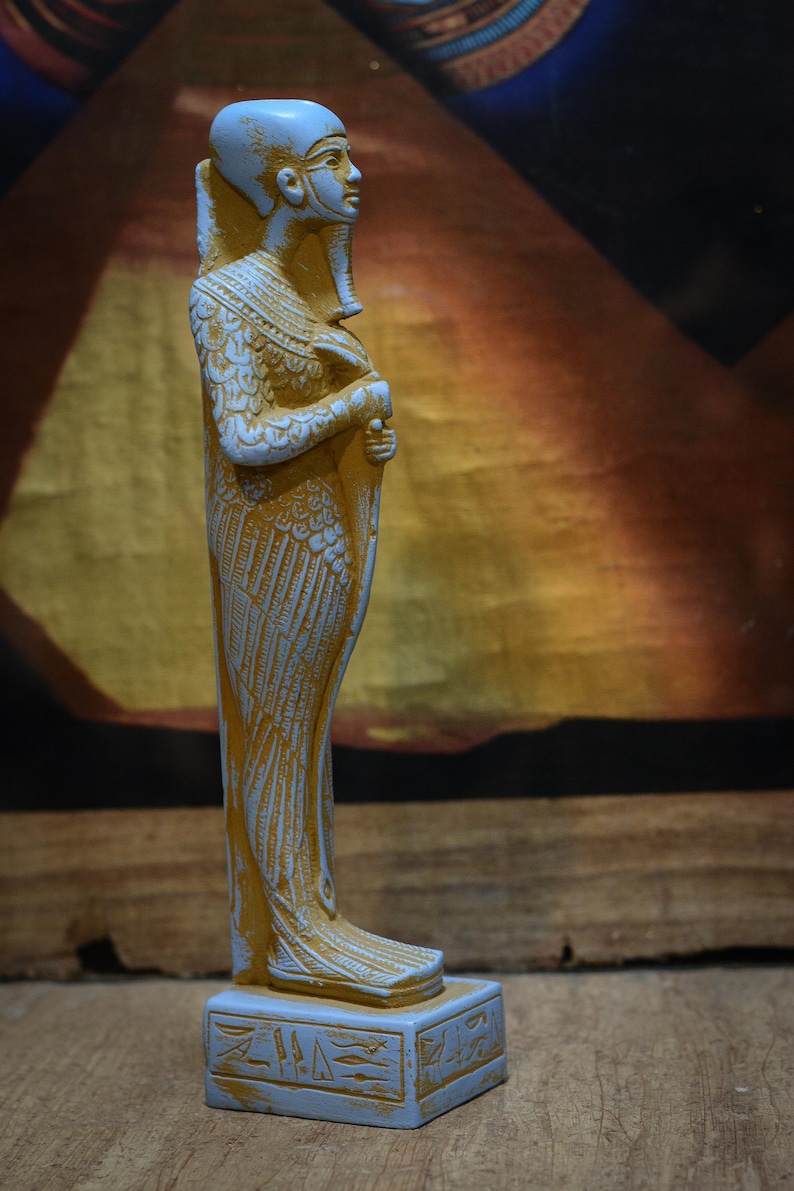 Statue Ptah God of Memphis Sculpture Blue Made in Egypt - Etsy