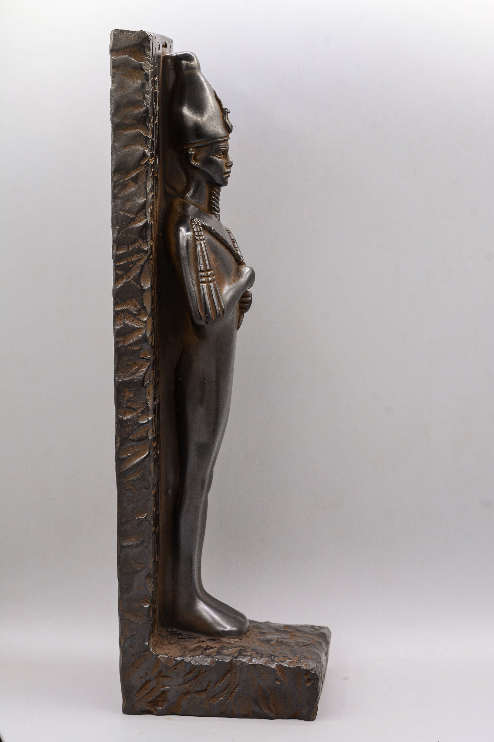 Statue Osiris Large Stela Relief Heavy Black Pharaonic - Etsy