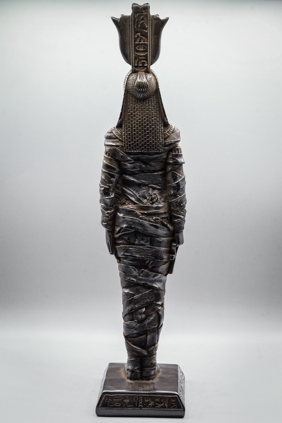 Unique Power of goddess Isis large black statue Contains eye | Etsy