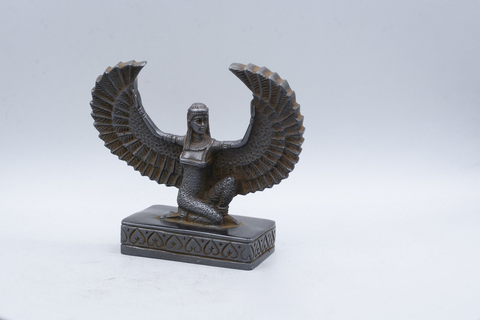 Egyptian Goddess Isis Wings of Protection Black 2 Size Made in Egypt - Etsy