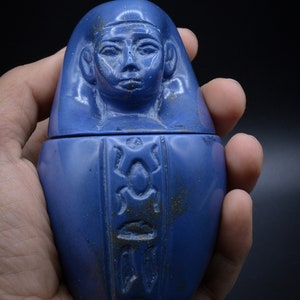 Canopic Jars Set of 4 Sons Four Horus Powder of Labs Casted Resin ...