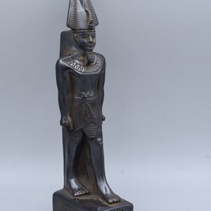 Statue of Egyptian God Osiris Black Statue Made in Egypt - Etsy