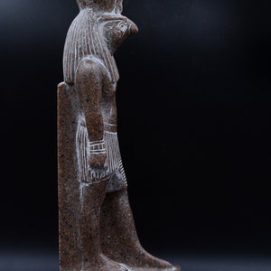 Egyptian Falcon Bird God Horus Large Statue Granite Stone (2 Color ...