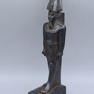 Statue of Egyptian God Osiris Black Statue Made in Egypt - Etsy